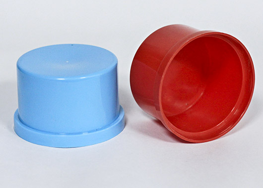 Snap lock caps - manufacture of plastic caps for aerosol cans - AB plast