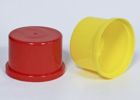 Snap lock caps - manufacture of plastic caps for aerosol cans - AB plast